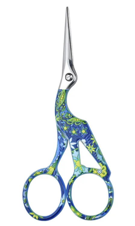 Stork Embroidery Scissors - Yarns on Collie